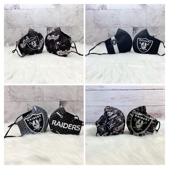 Accessories | Raiders Face Mask | Poshmark